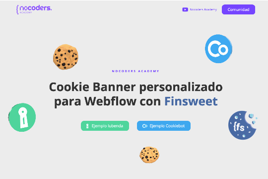 Aviso de cookies para Webflow - Webflow